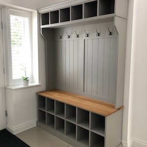 Boot Room Storage Bench - Extra Storage - Etsy UK