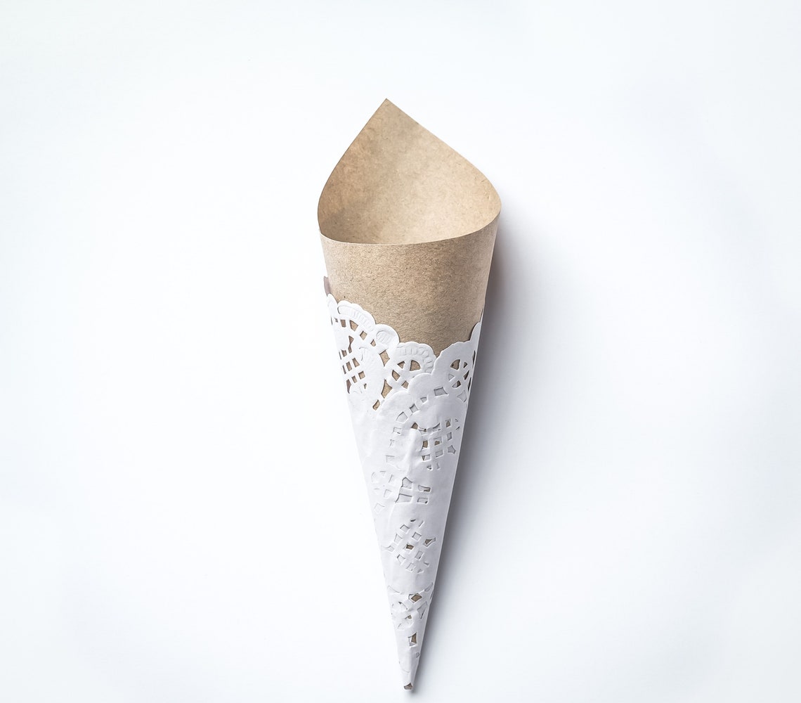 Craft Paper Petal Cones for Wedding, Already Rolled, Cones for Petal ...