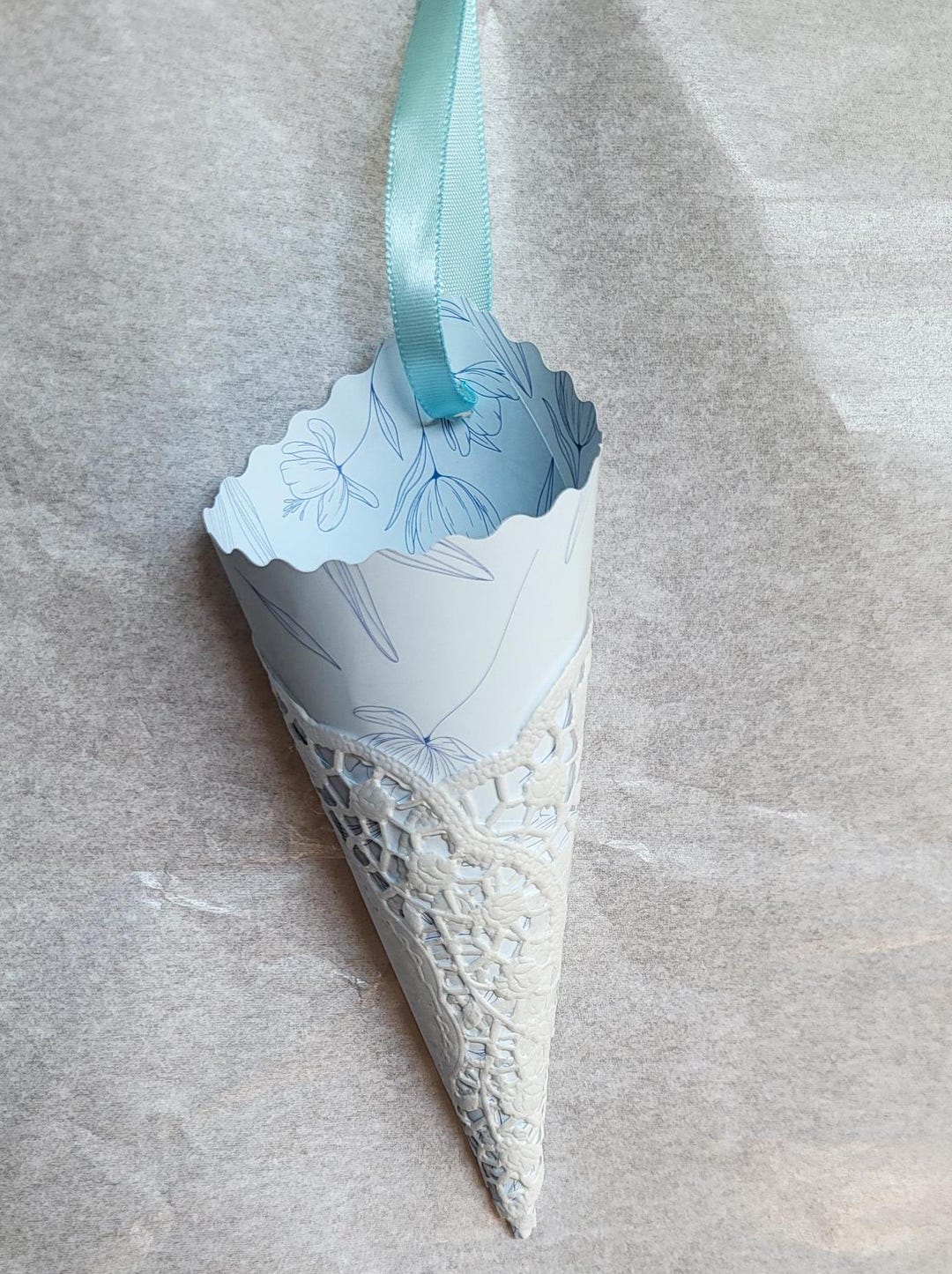Wedding Petal Cones, Petal Toss Cones, Petal Toss Cones With String - Etsy