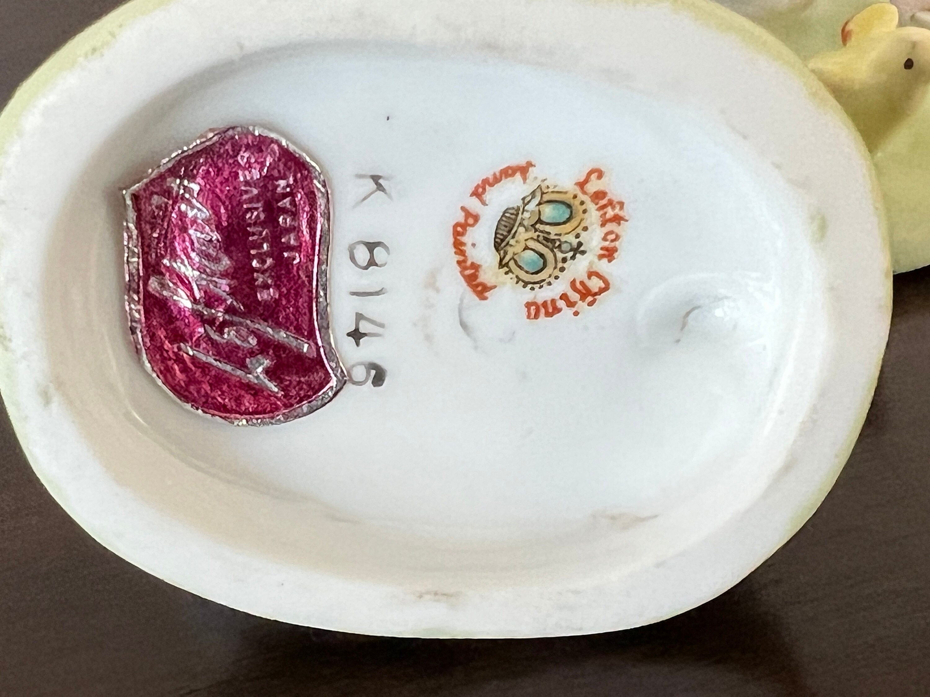 Vintage Lefton Cherub Angels With Bunny & Bird K8146 Japan - Etsy