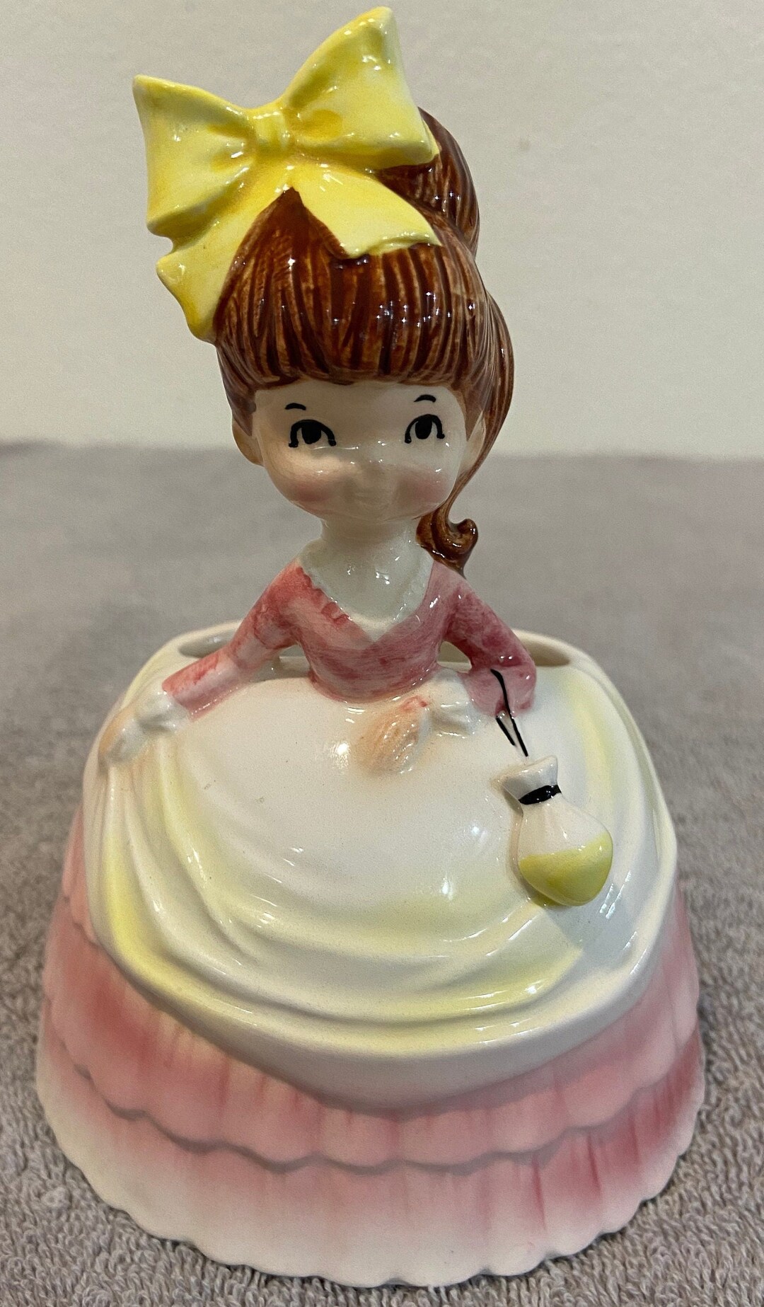 Vintage Inarco Girl Planter #E-2395 - Etsy