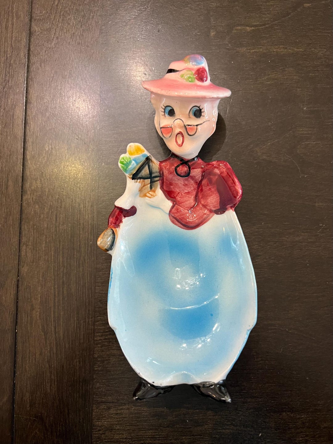 Vintage Enesco Busy Biddy Granny Spoon Rest - Etsy