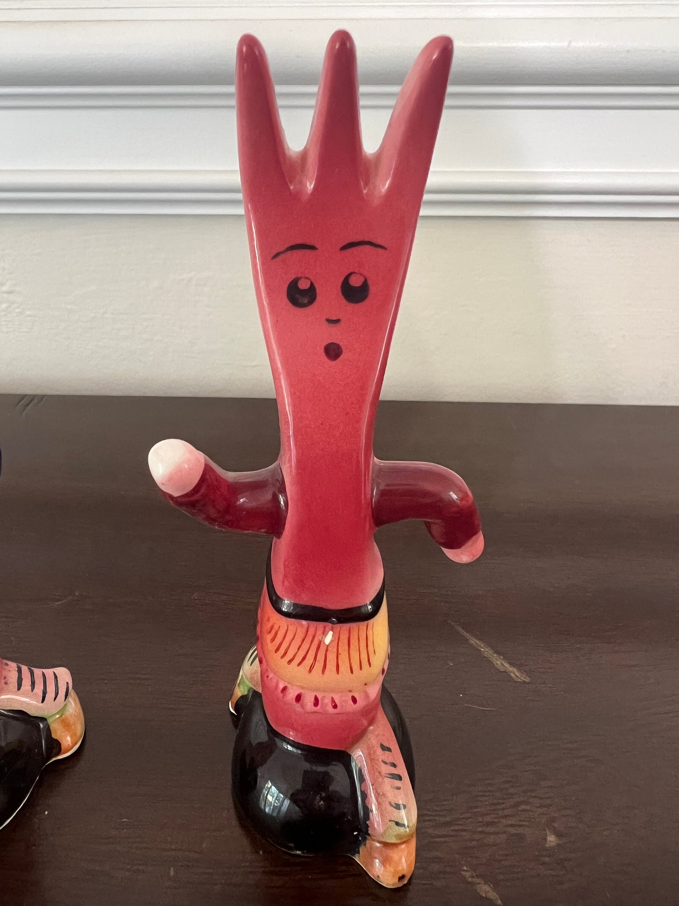 Vintage Anthropomorphic Spoon and Fork Salt and Pepper Shaker - Etsy