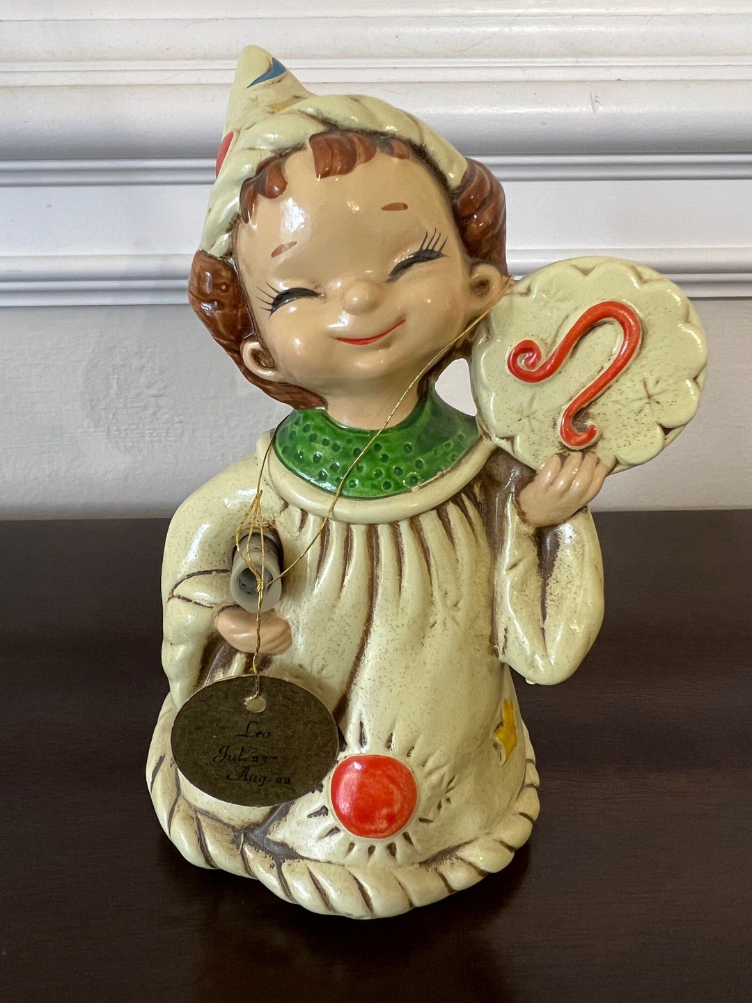 Vintage JOSEF ORIGINALS Leo Zodiac Astrology Wizard Elf 6 Figurine ...