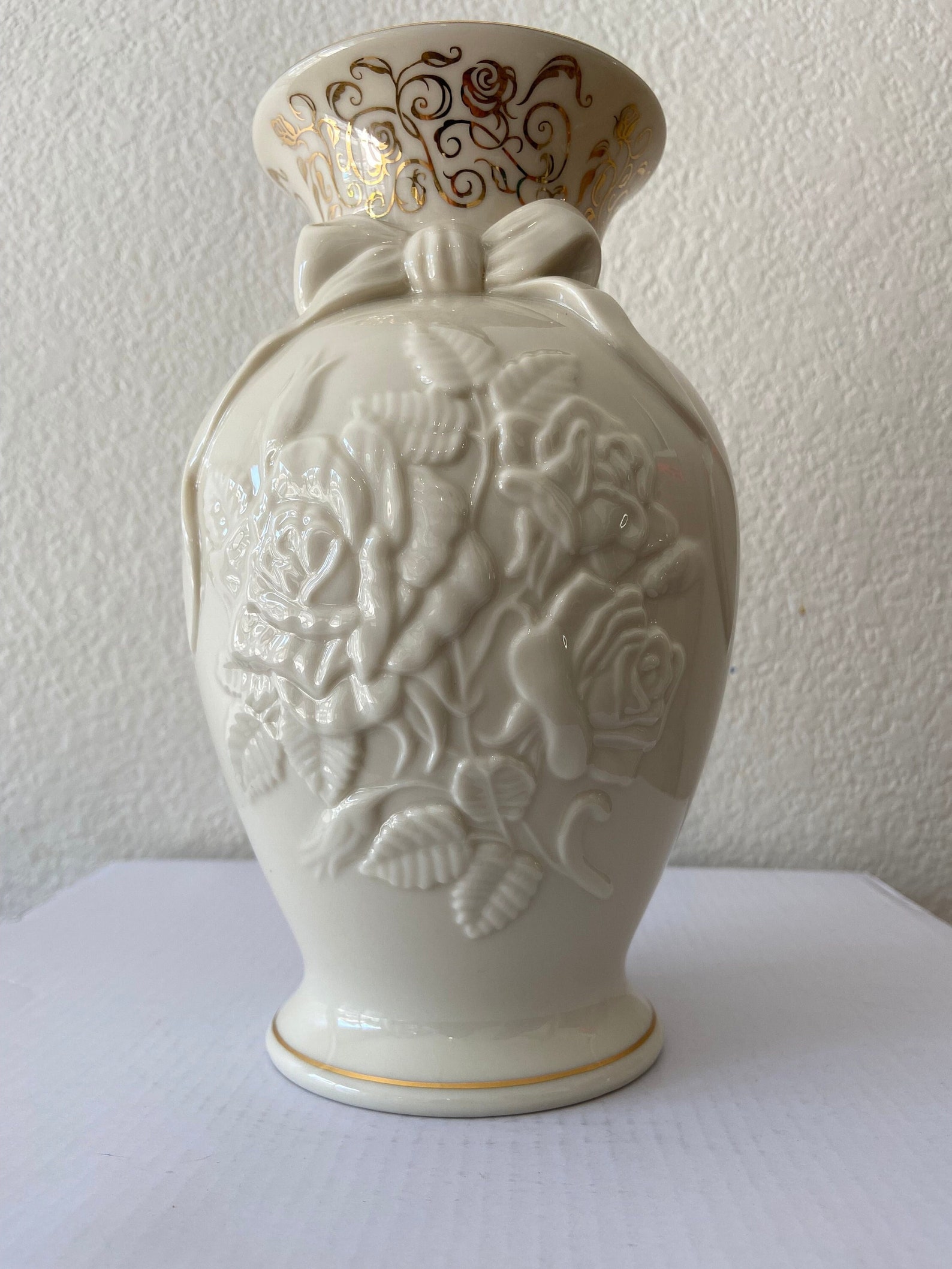 Vintage Lenox roses of Peace Millennium Edition - Etsy