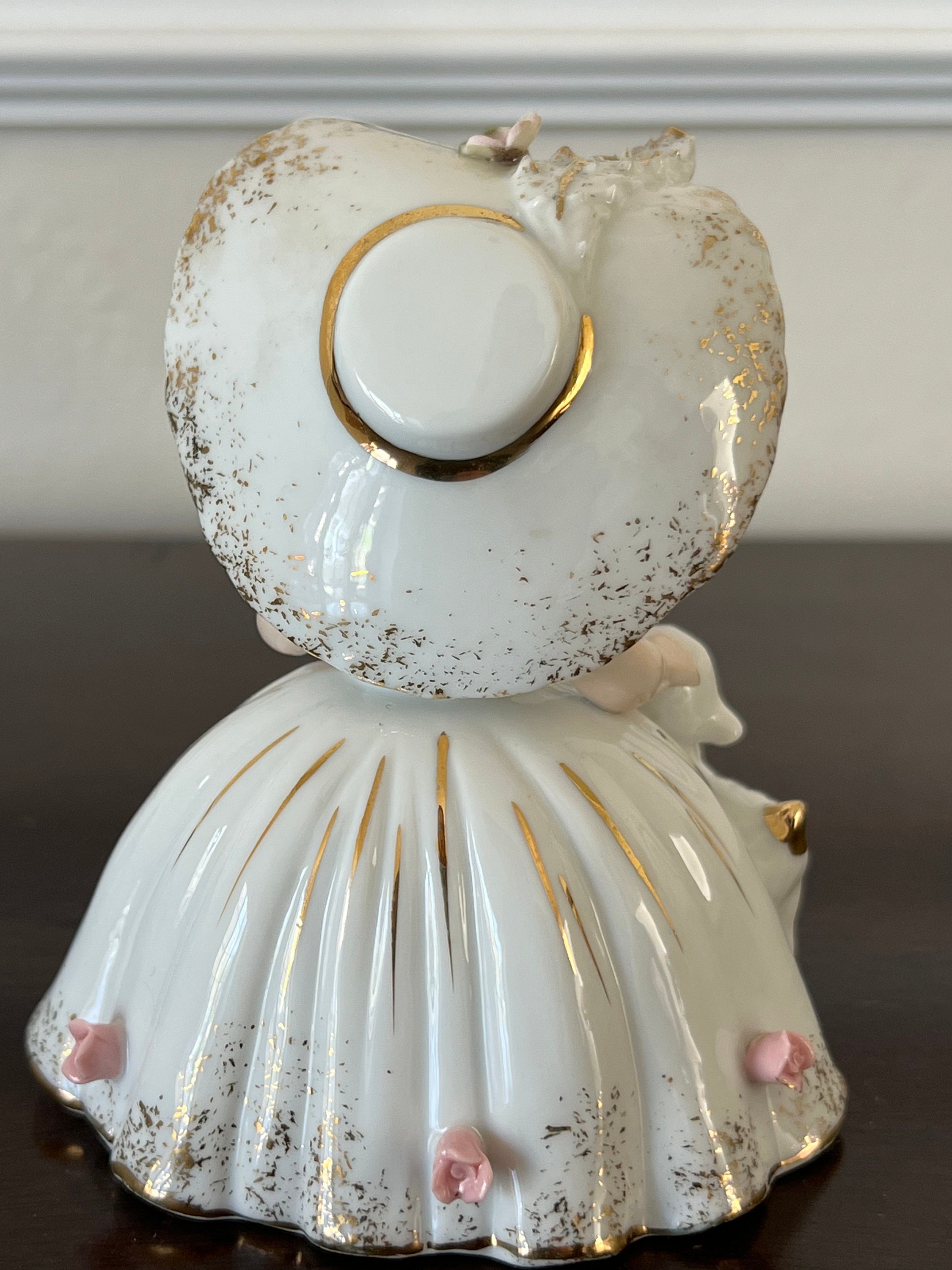 Vintage Lefton Mary Had A Little Lamb From the Collection - Etsy