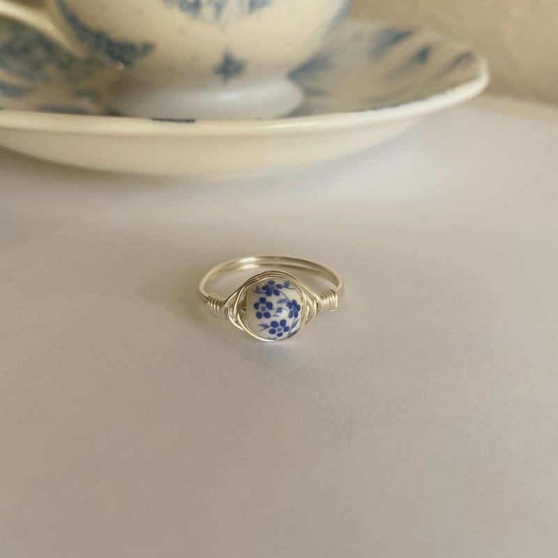Porcelain Ring - Etsy