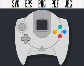 Famicom Printable Artwork Retro Video Game Controller Vector Editable ...