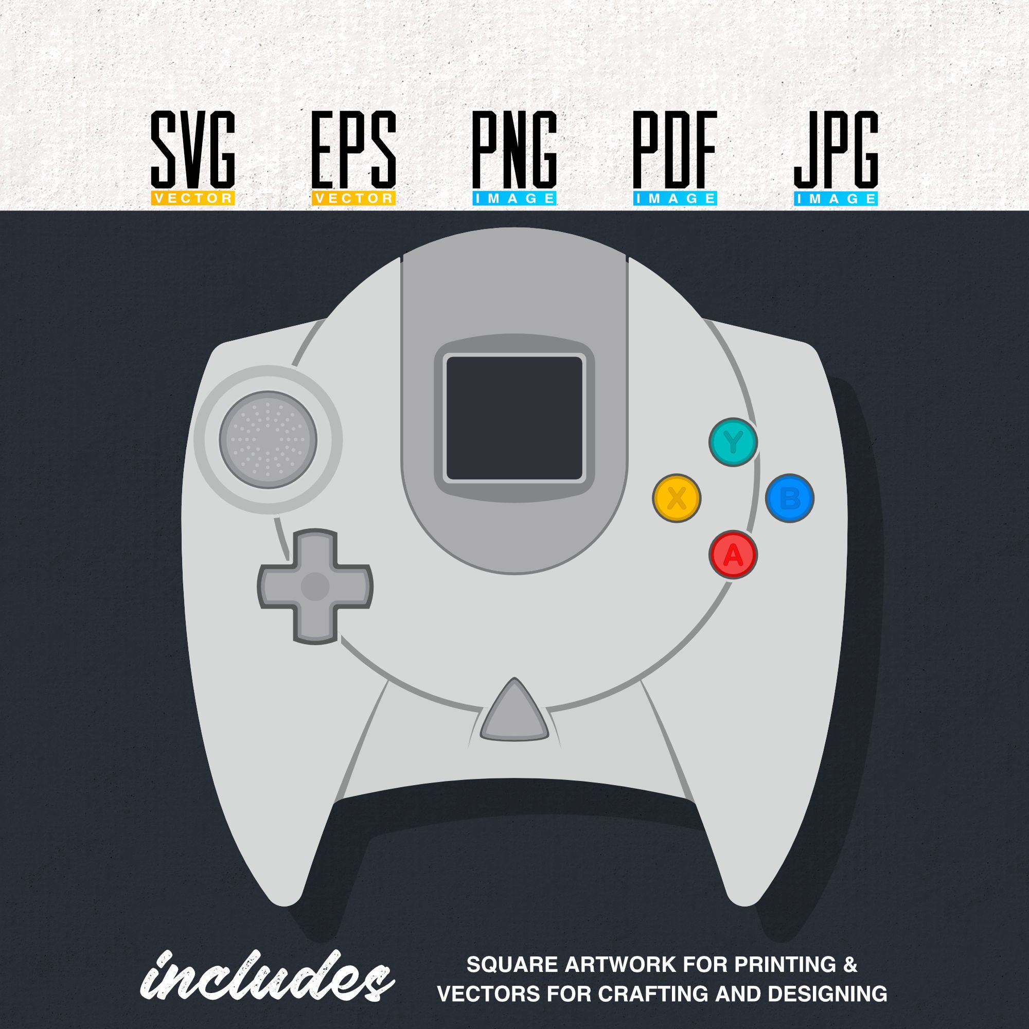Sega Controller Vector