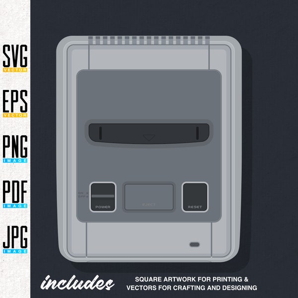 Famicom Vector - Etsy