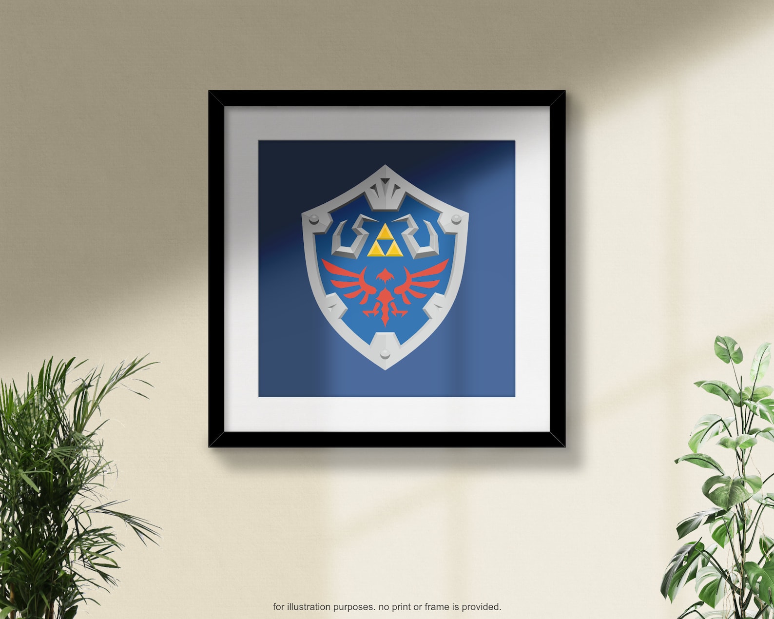 Legend of Zelda Master Sword and Hylian Shield | Artwork Vector Graphic ...