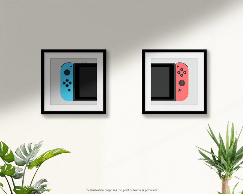 Switch / OLED Printable Artwork Video Game Handheld Vector Editable SVG ...