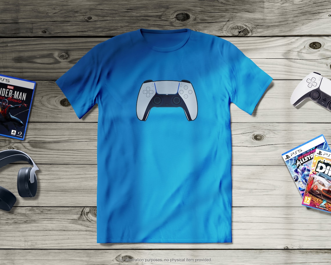 Playstation 5 / PS5 Printable Artwork Video Game Controller - Etsy