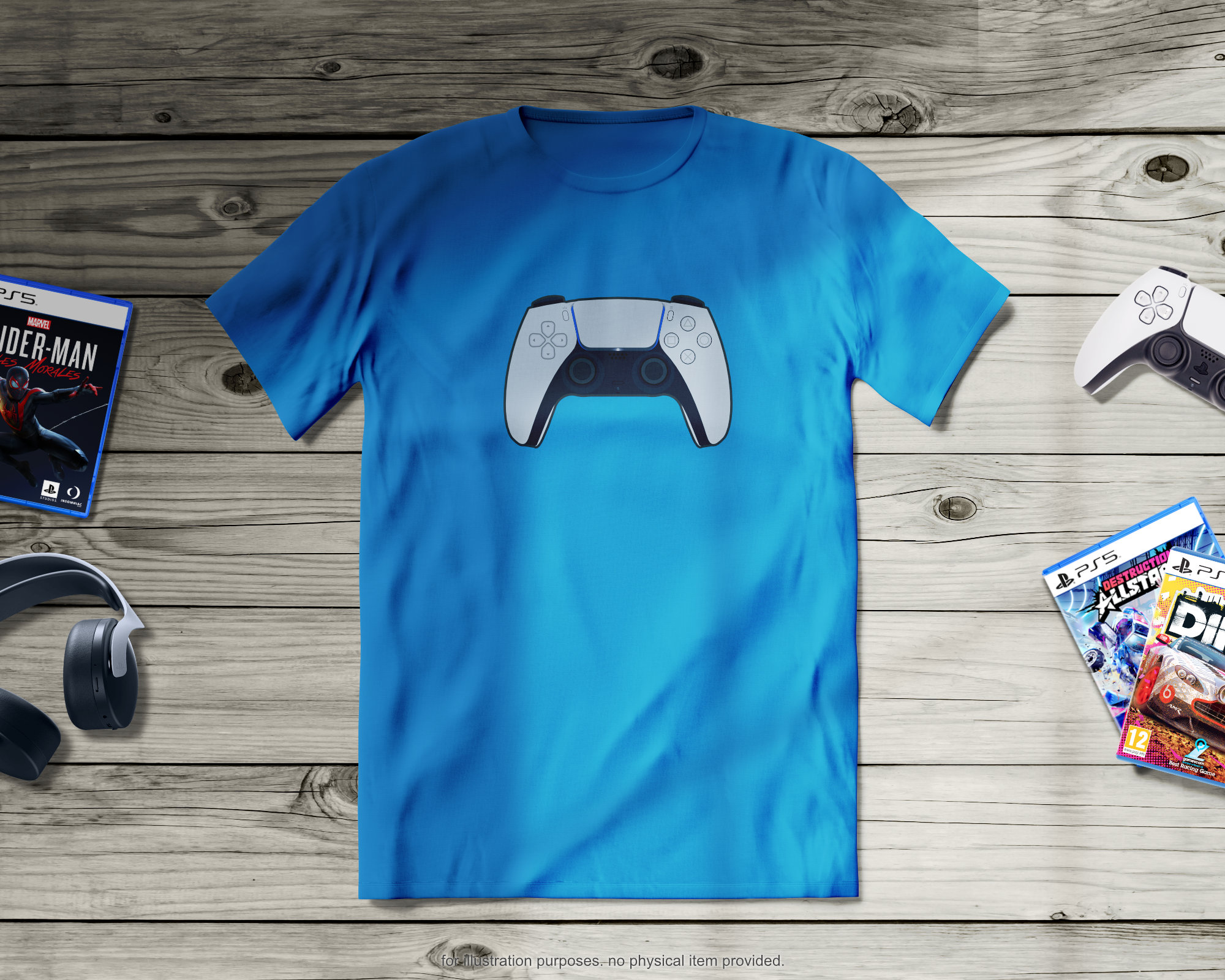 Playstation 5 / PS5 Printable Artwork Video Game Controller - Etsy ...