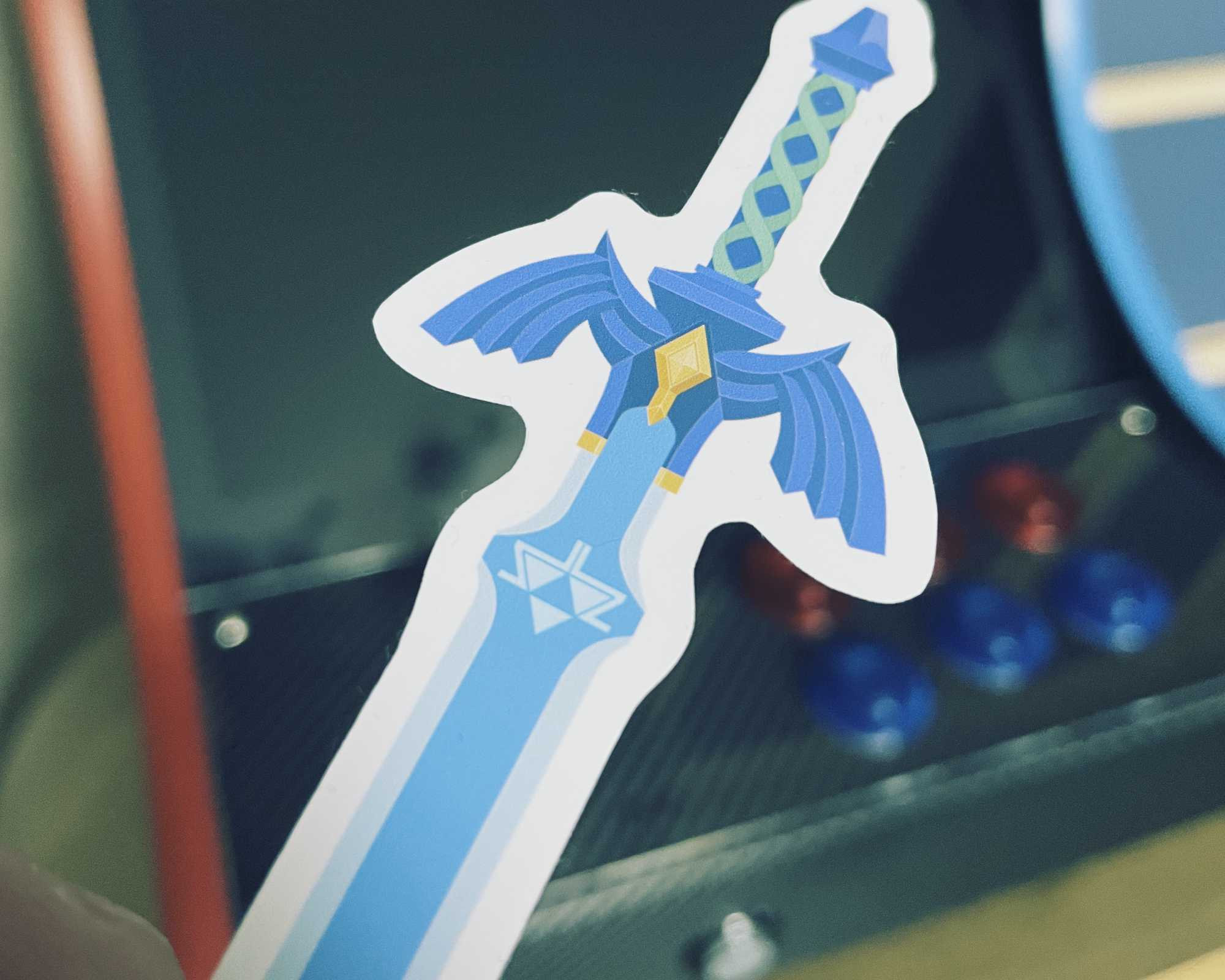 Legend of Zelda Master Sword and Hylian Shield Sticker Pack Video Game ...