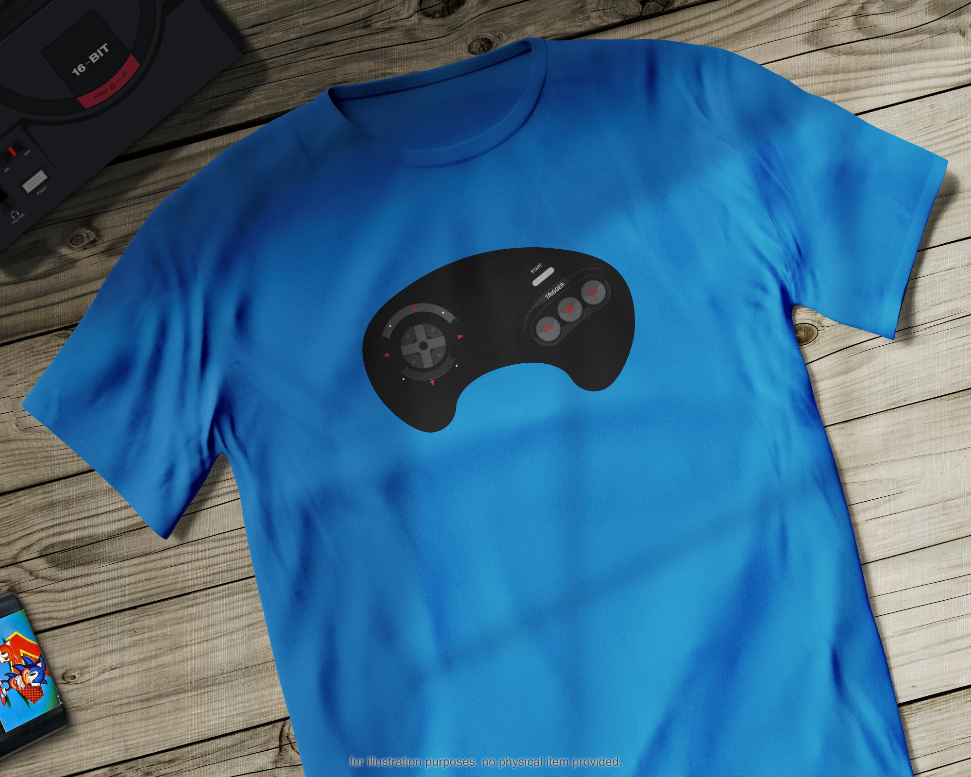 Genesis & Mega Drive Printable Artwork | Retro Video Game Controller ...