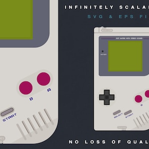 Game Boy Front & Back Printable Artwork | Includes Game Cartridge ...