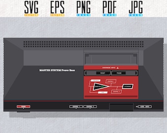 Dreamcast Printable Artwork Retro Video Game Controller Vector Editable ...