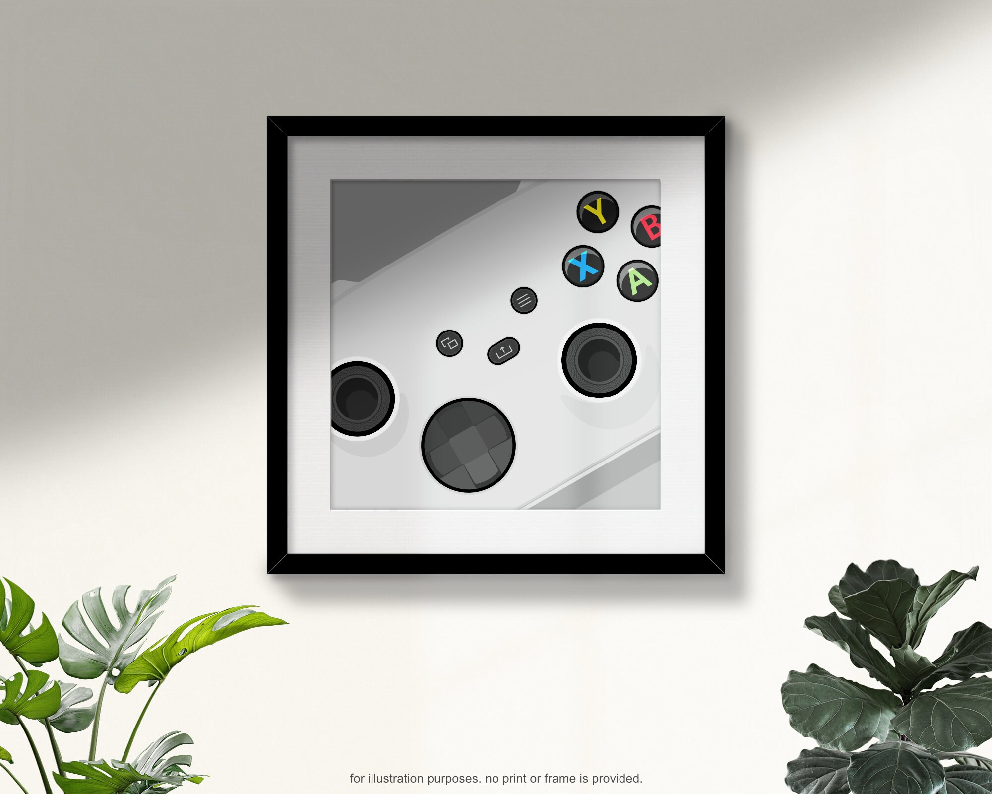Xbox Series X/S Printable Artwork Video Game Controller - Etsy