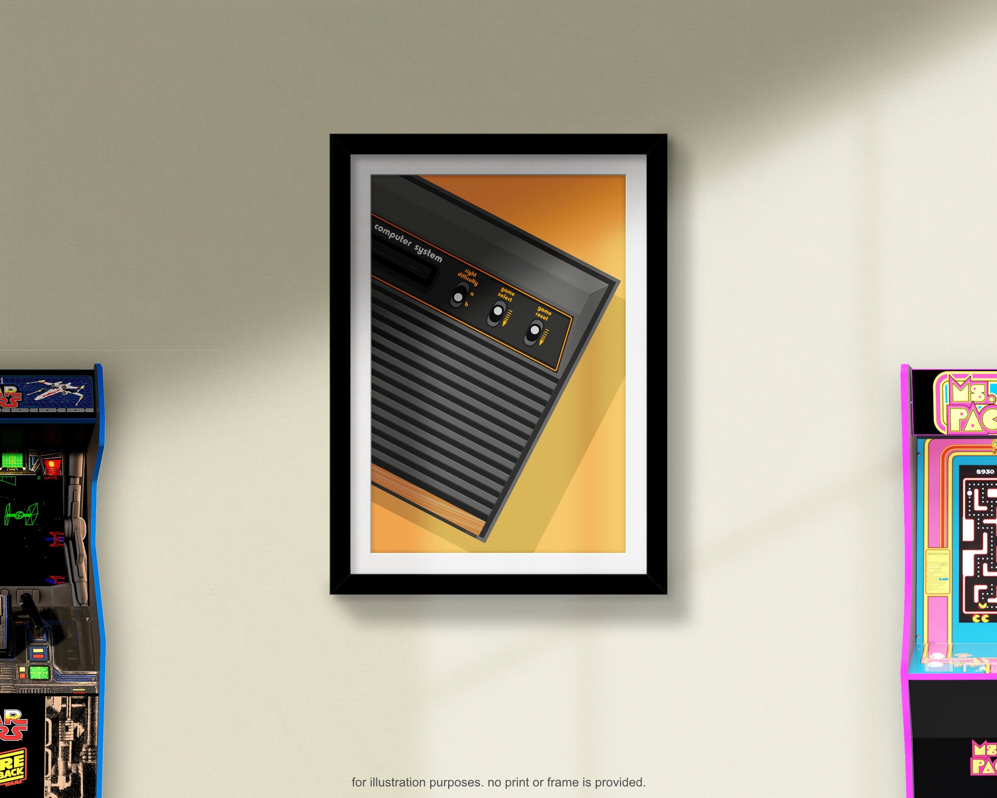 VCS / 2600 SVG & Printable Artwork | Retro Video Game Console ...