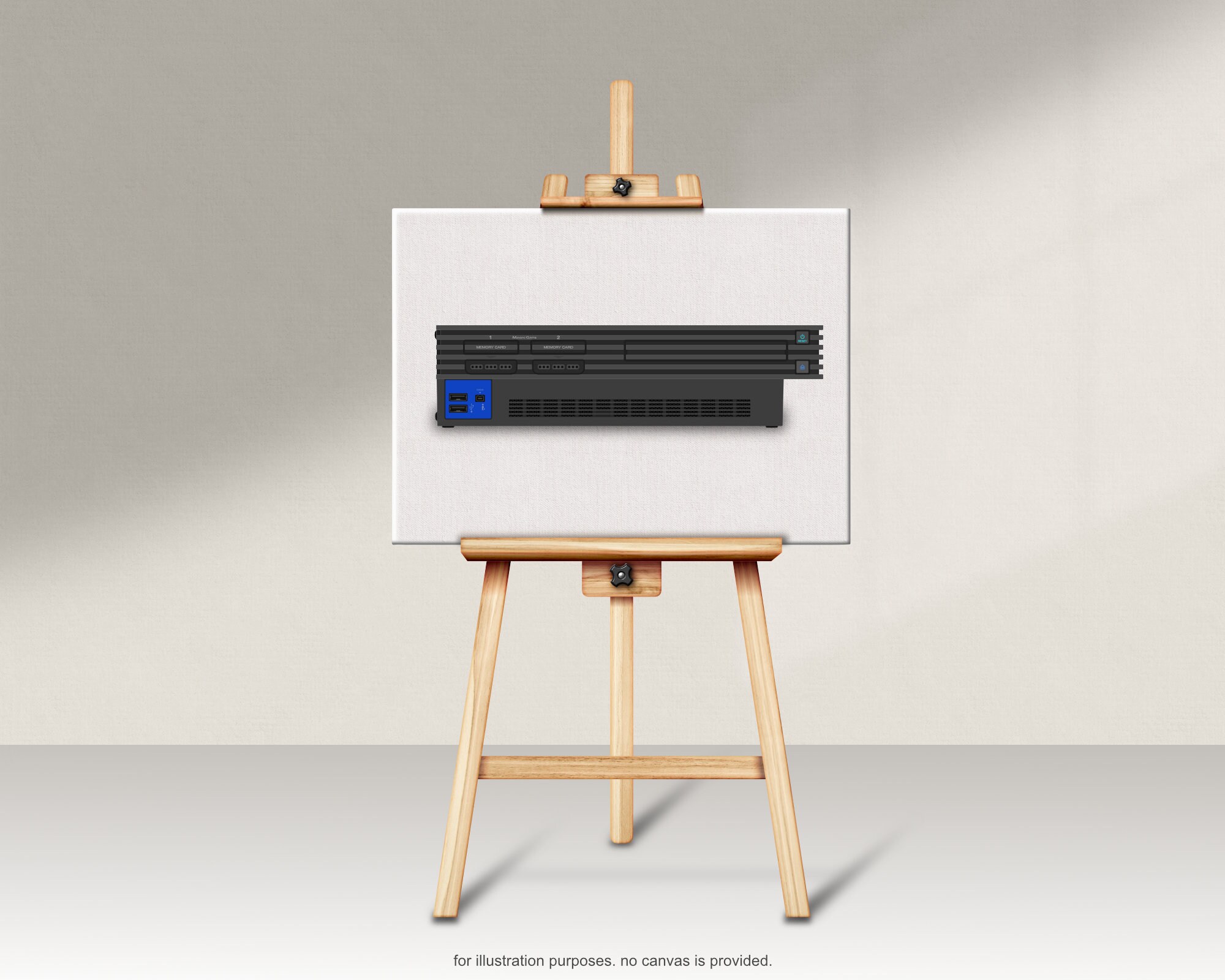 Playstation 2 / PS2 Printable Artwork Retro Video Game Console Vector ...