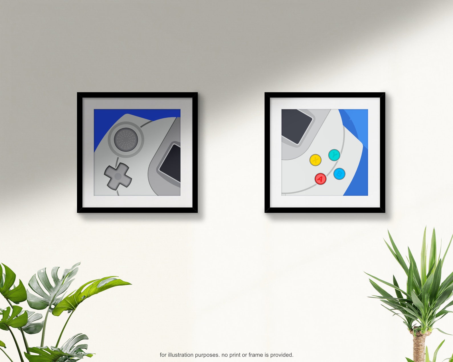 Dreamcast Printable Artwork Retro Video Game Controller Vector Editable ...