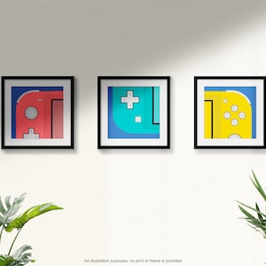 Switch Lite Printable Artwork | Video Game Handheld | Editable SVG ...