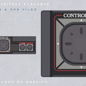 Master System SVG & Printable Artwork | Editable | EPS | Vector ...