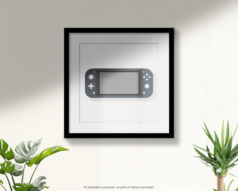 Switch Lite Printable Artwork Video Game Handheld Editable - Etsy