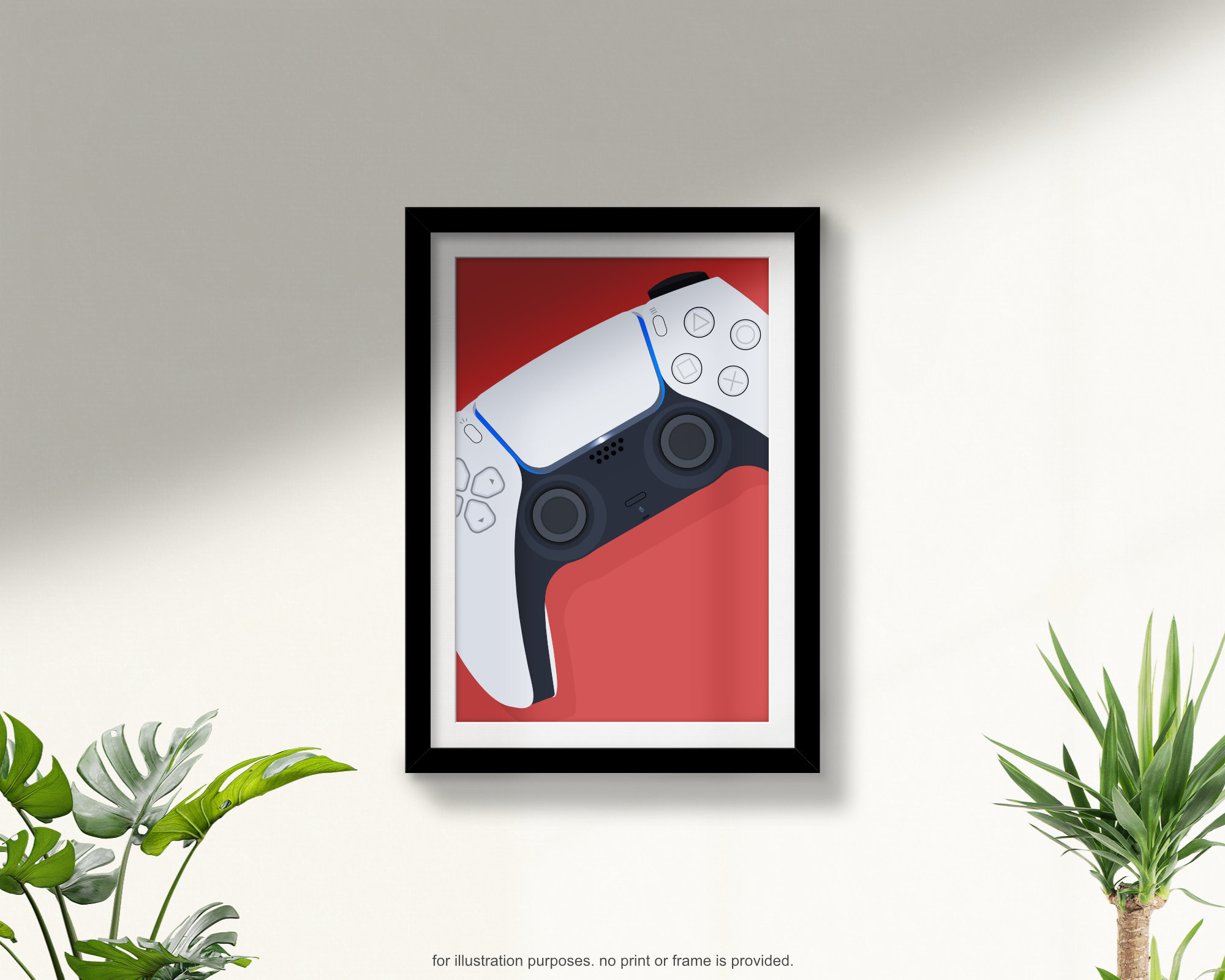 Playstation 5 / PS5 Printable Artwork Video Game Controller - Etsy ...
