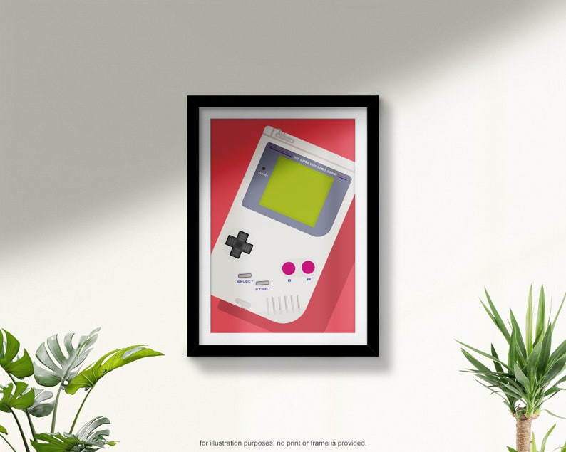 Game Boy Front & Back Printable Artwork | Includes Game Cartridge ...