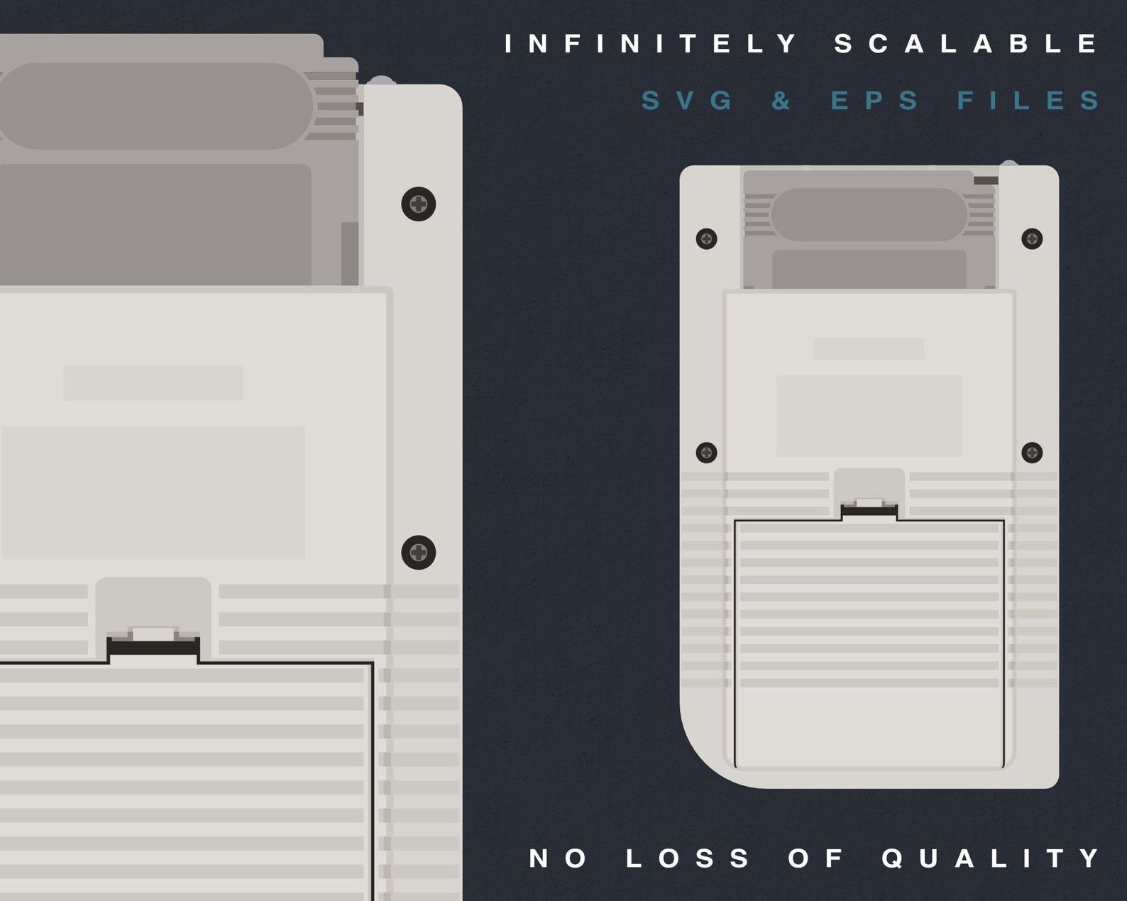 Game Boy Front & Back Printable Artwork | Includes Game Cartridge ...