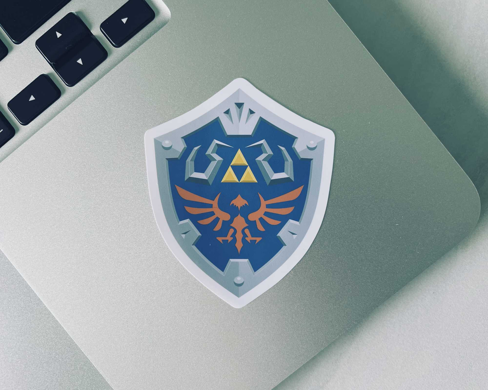 Legend of Zelda Master Sword and Hylian Shield Sticker Pack Video Game ...