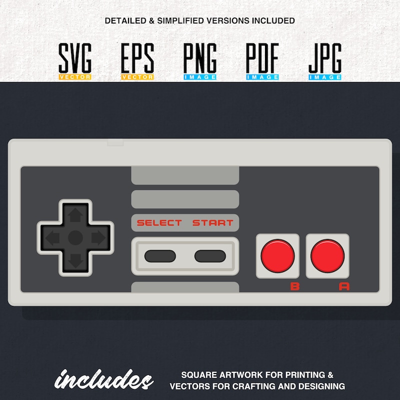 Nintendo Svg - Etsy