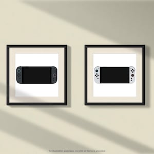 Switch 2 + Separate Joy-cons Artwork | Video Game Handheld | Vector ...
