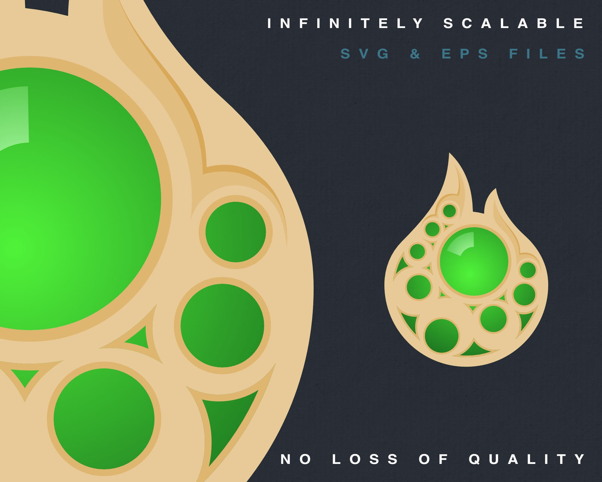 Legend of Zelda Heart Container and Stamina Vessel | Artwork Vector ...