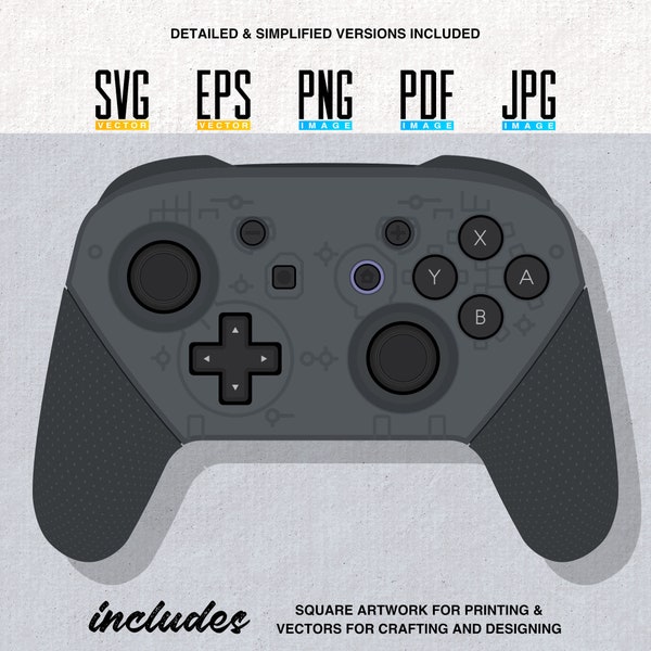 Switch Controller Svg - Etsy