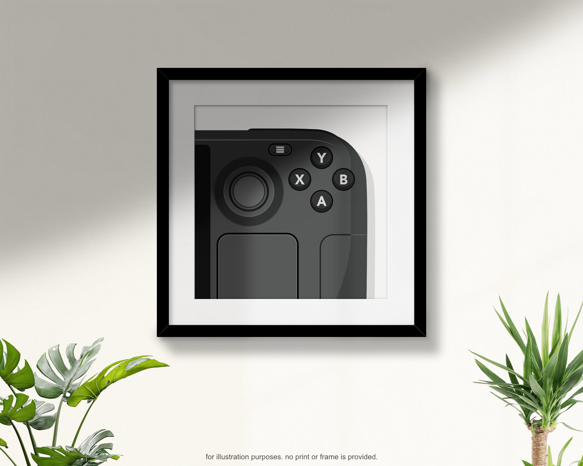 Steam Deck Printable Artwork Video Game Handheld Vector Editable SVG ...