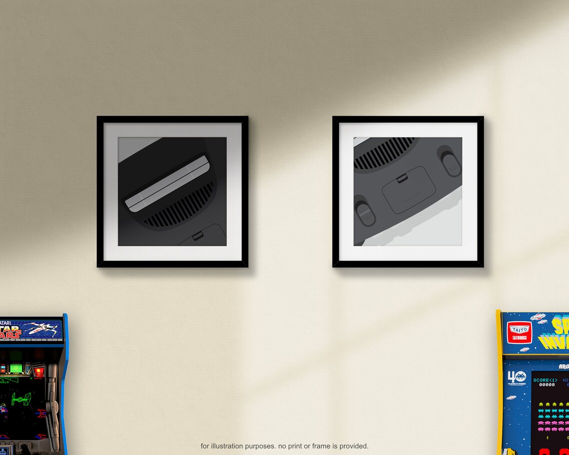 N64 Printable Artwork | Retro Video Game Console | Vector | Editable ...