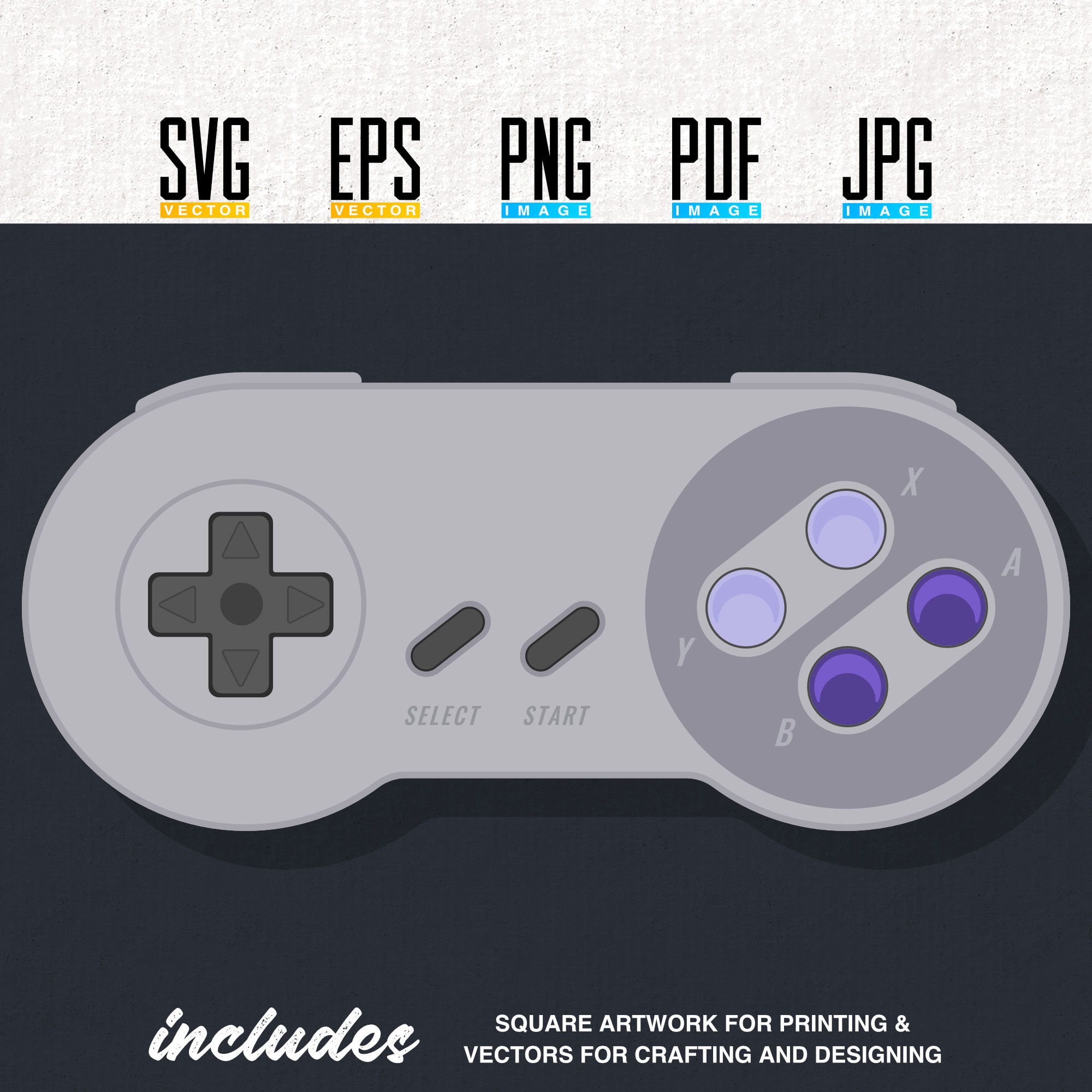 Snes Controller Png
