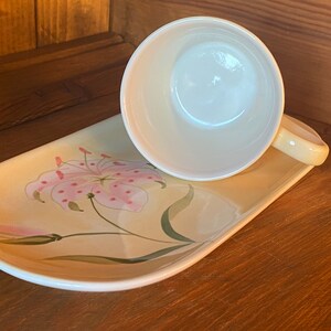 Whittards of Chelsea Amaranta Hand Painted Cup and Saucer - Etsy UK