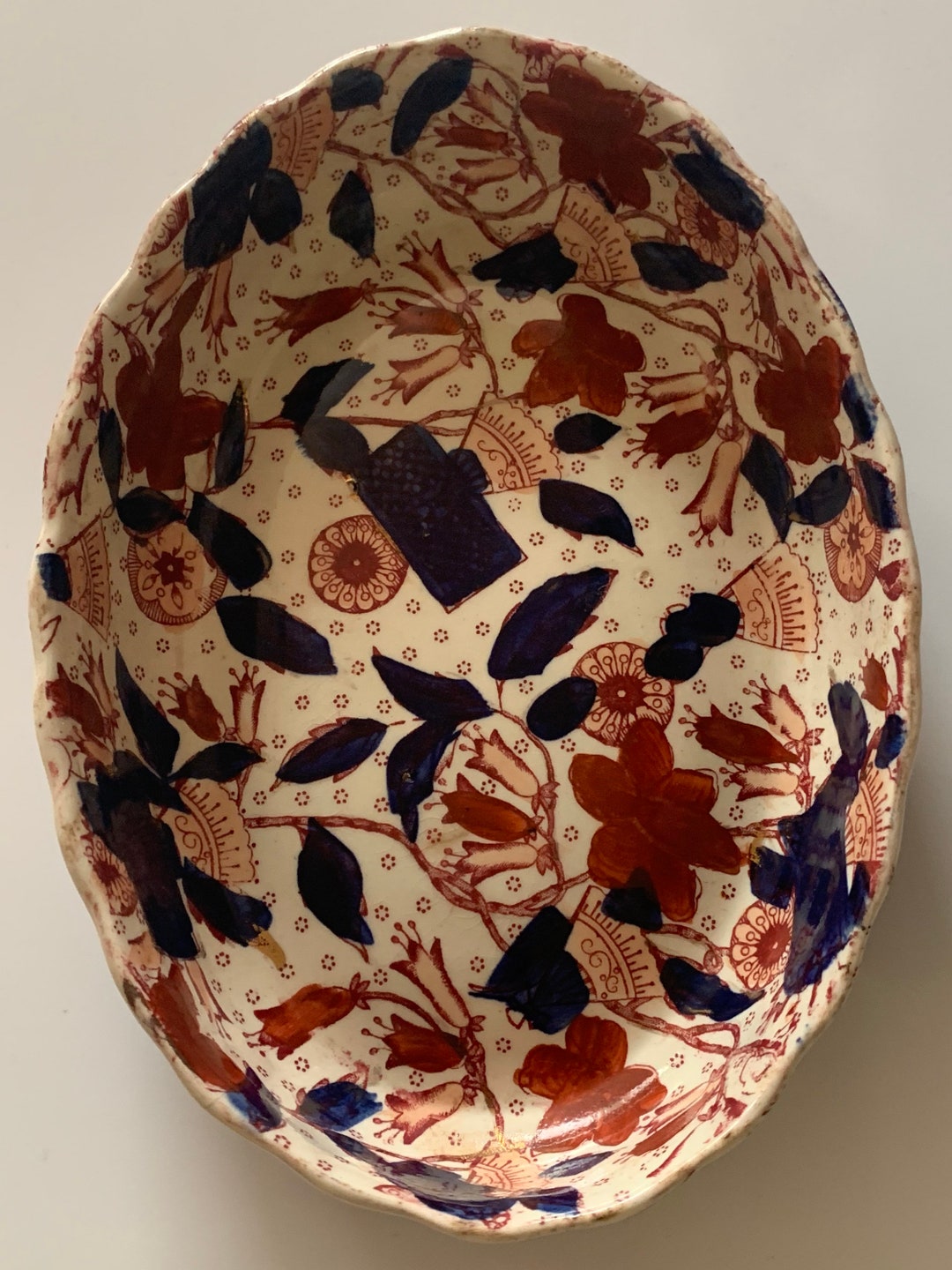 Cumberlidge & Humphreys Japanese Pattern Dish. Antique - Etsy