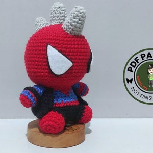 PDF PATTERN Spider-punk Crochet Pattern Spider-punk Amigurumi Digital ...