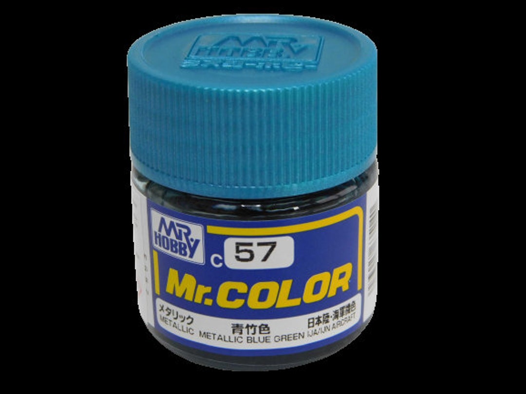 57 Metallic IJN IJA Aircraft Blue Green GSI Creos Mr Hobby Color ...