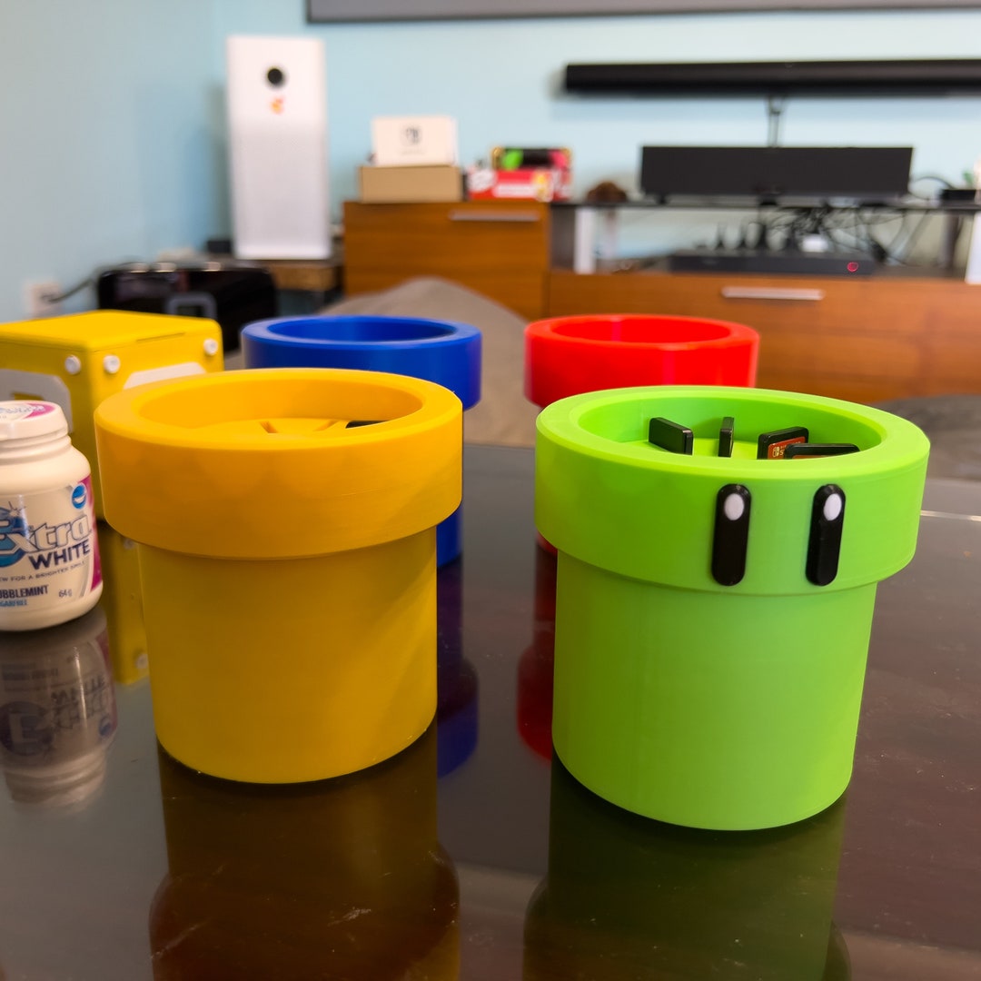 Spinning Warp Pipe Nintendo Switch Cartridge Holder - Etsy