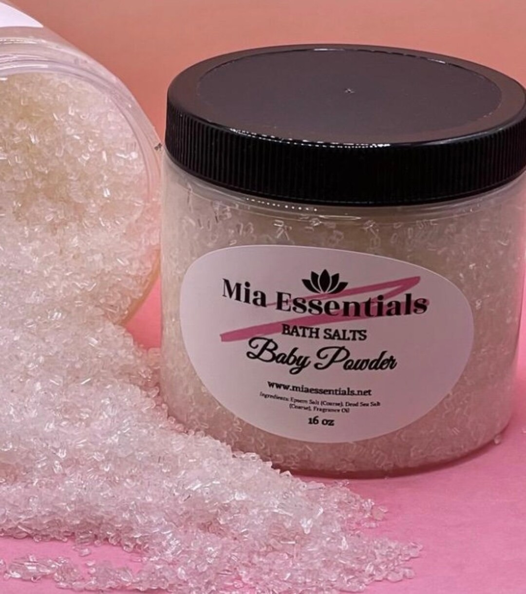 Baby Powder Bath Salt 16 Oz - Etsy