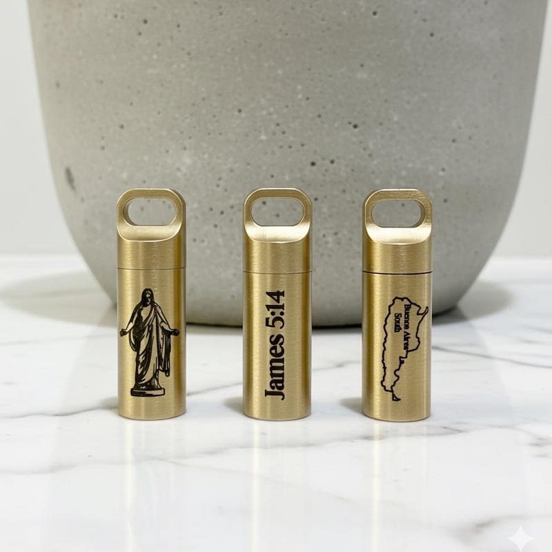 Oil Vial Lds - Etsy