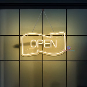 Open Sign for Business Outdoor Open LED Sign Waterproof Open Sign We ...