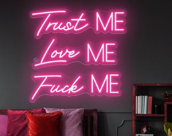 Love Me Led Neon Sign - Etsy