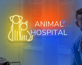 Animal Hospital sign Veterinarian Pet Doctor Gift - Etsy